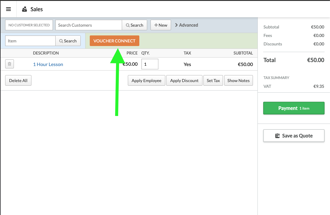 How to Redeem a Voucher in Lightspeed R-Series - Voucher Connect