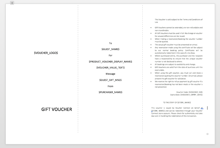 How to Create a Custom Voucher Template - Voucher Connect